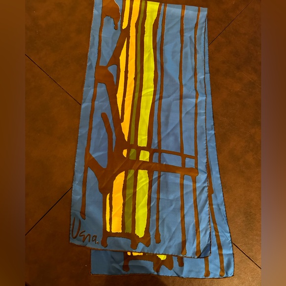 Vena | Accessories | Vintage Vena Silk Scarf 64 X 5 | Poshmark